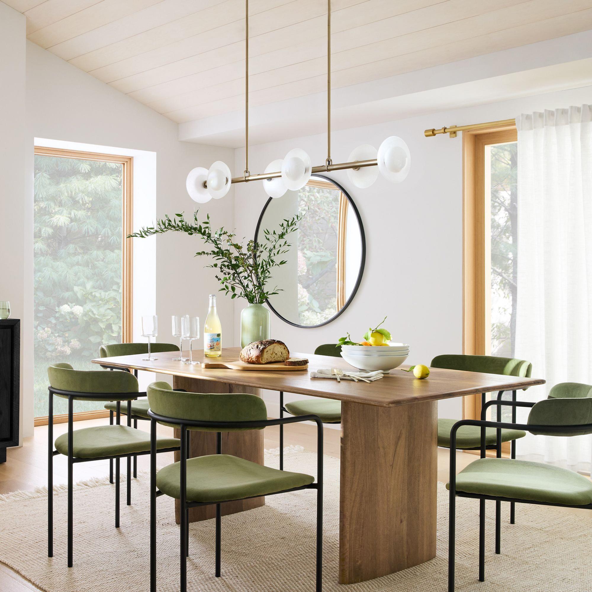 Anton Dining Table 183 cm Modern Farmhouse West Elm UK